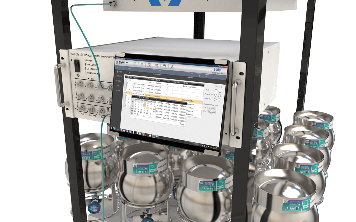 1900 Multi-Canister Sampling System - Entech Instruments 1900 Multi-Canister Sampling System - Entech Instruments