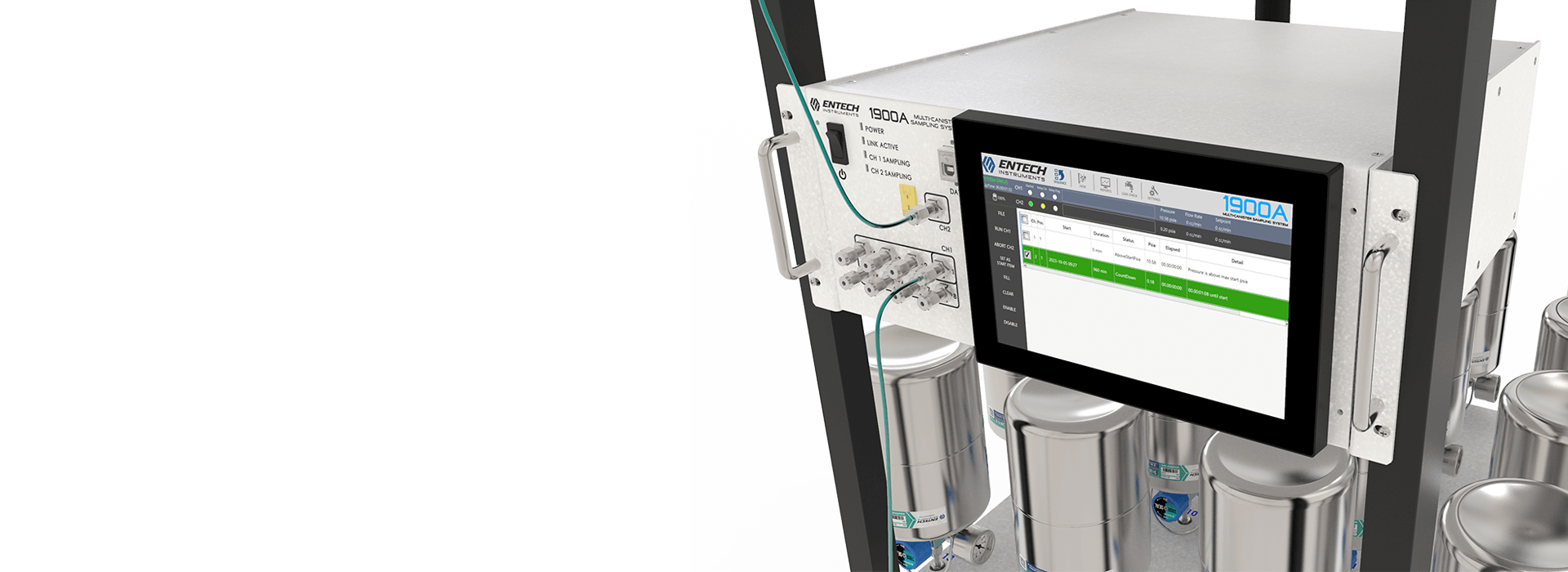 1900A Multi-Canister Sampling System - Entech Instruments