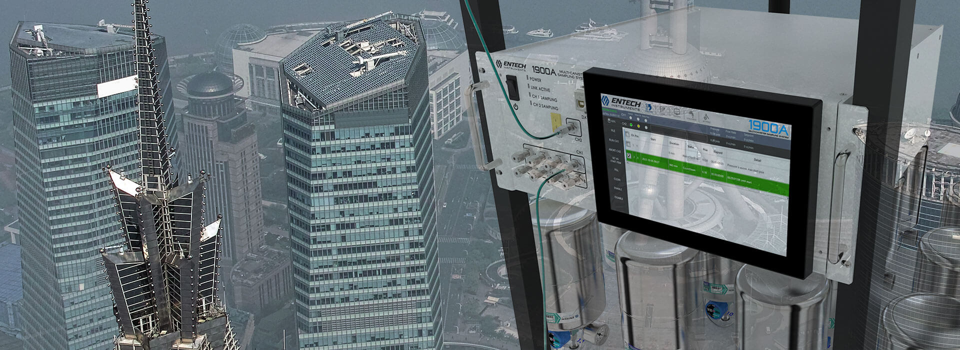 1900A Multi-Canister Sampling System - Entech Instruments