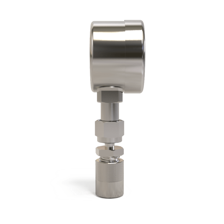 Micro-QT Valve 30-0-40 Compound Check Gauge - Entech Instruments