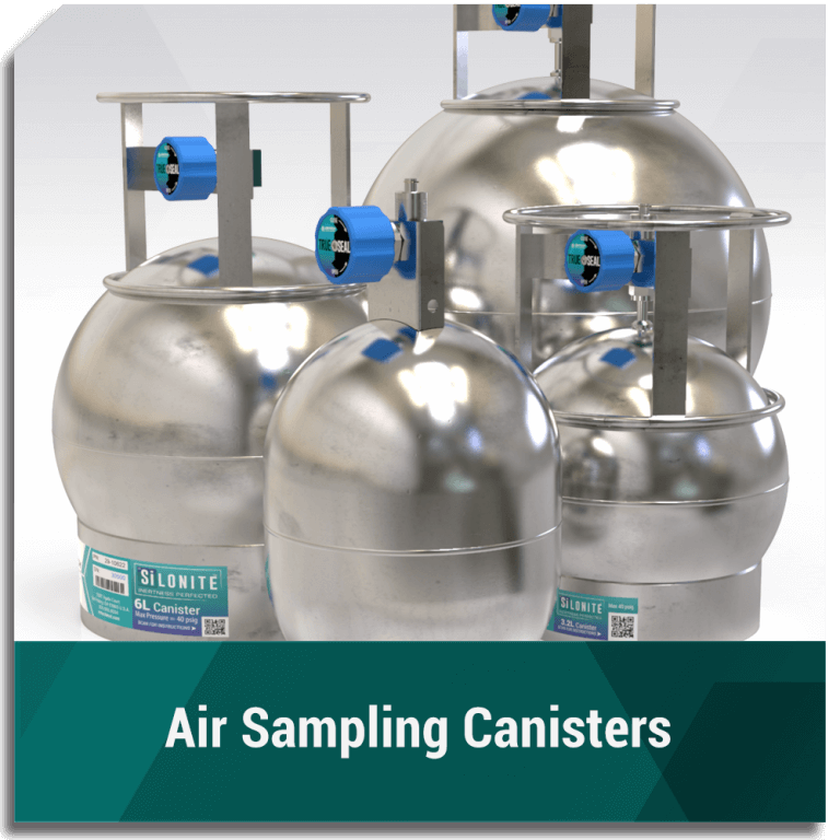 Air Sampling Canisters - Vacuum Sampling - Summa Canisters