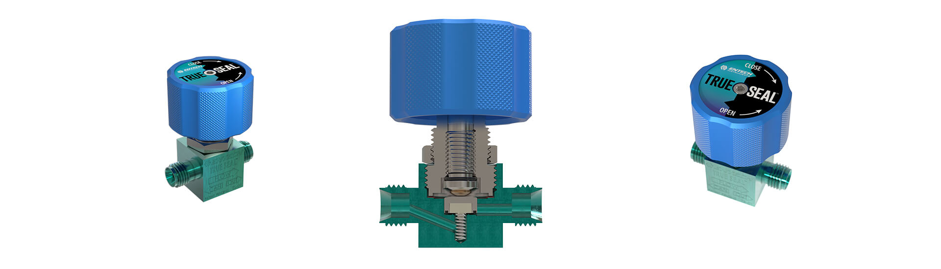 Entech TrueSeal Valve - The Only Air Sampling Valve with a Double Seal.