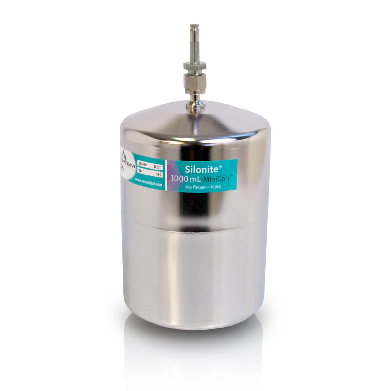 MiniCans™ with Micro-QT™ Valves - Entech Instruments