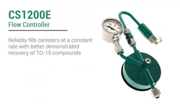 Entech Tool-Free FlowMate Canister Sampling & Analysis Adapters
