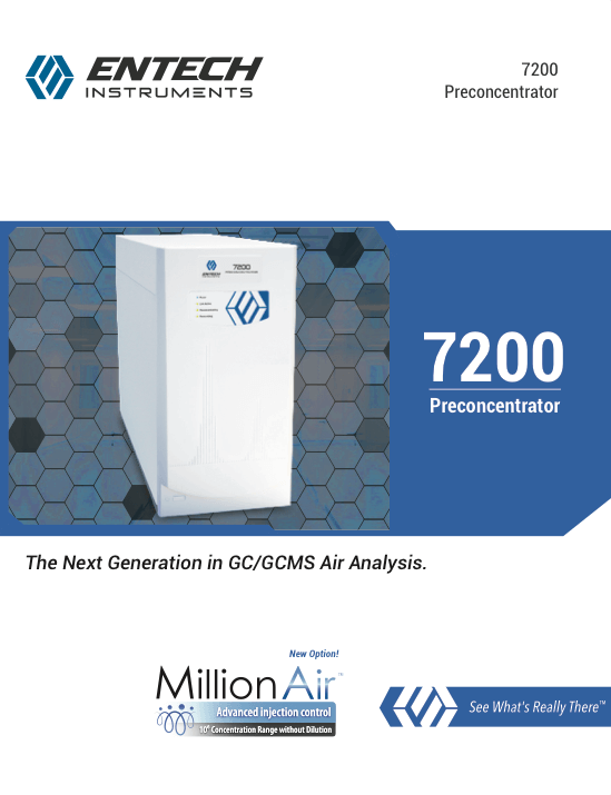 7200 Preconcentrator - Entech Instruments