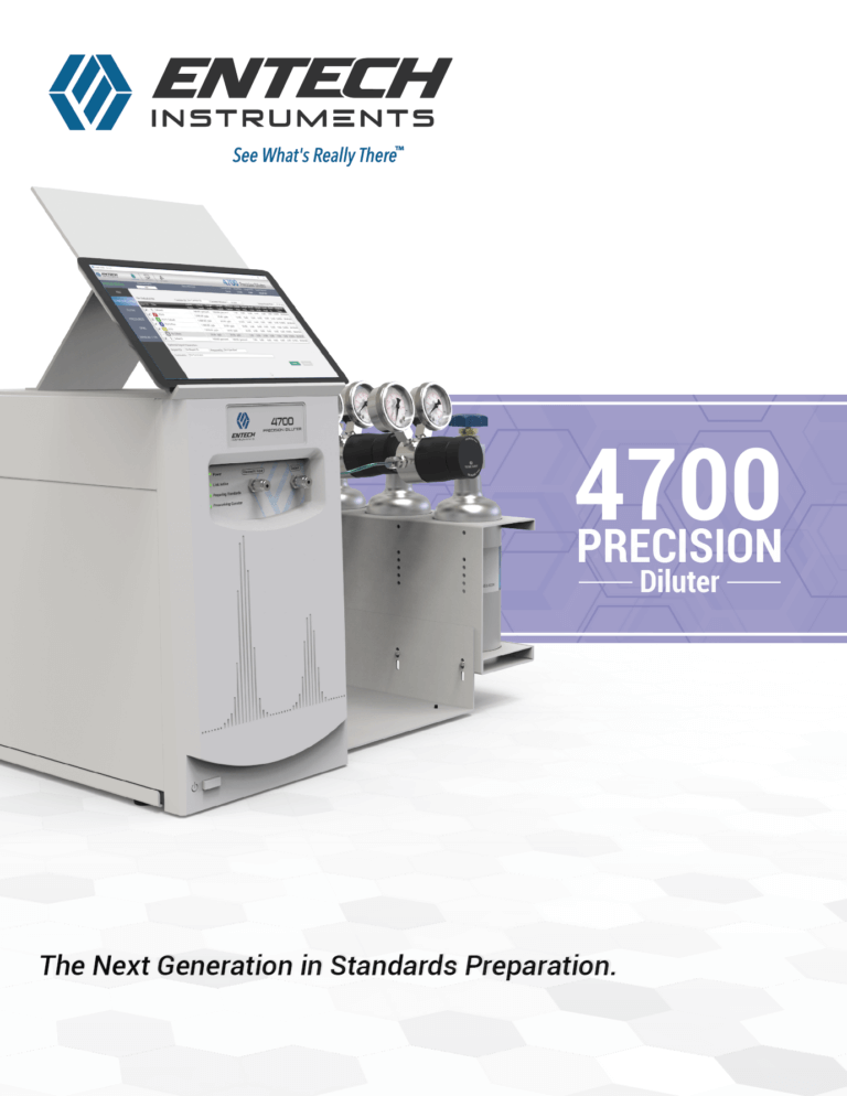 4700 Precision Diluter - Entech Instruments