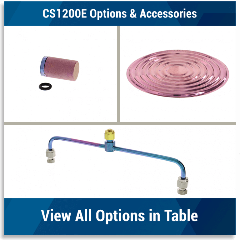 CS1200E Options & Accessories - Entech Instruments