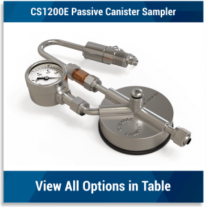 CS1200E SAMPLER W/O RESTRICTOR - Entech Instruments