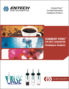 Entech Headspace Sorbent Pens™ for VASE - Vacuum Assisted Sorbent ...
