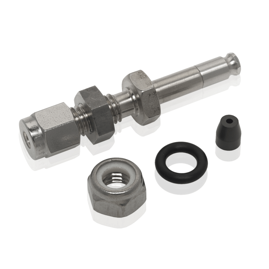 MALE MQT-1/8" BULKHEAD FITTING - Entech Instruments