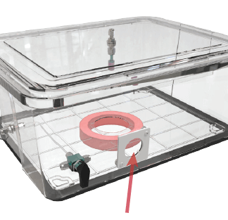 Helium Tracer Gas Shroud Enclosure - Entech Instruments