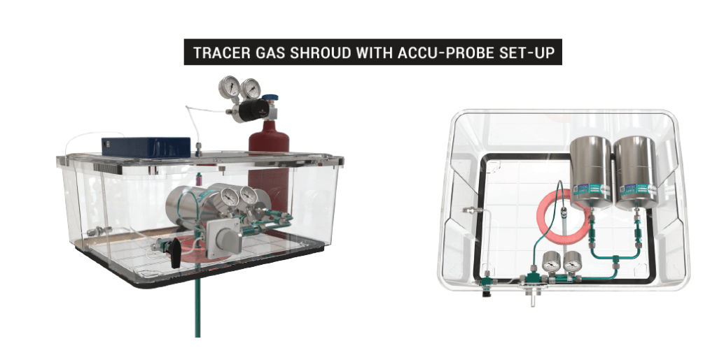 HELIUM TRACER GAS SHROUD - Entech Instruments