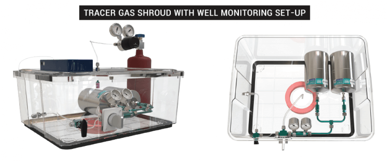 HELIUM TRACER GAS SHROUD - Entech Instruments