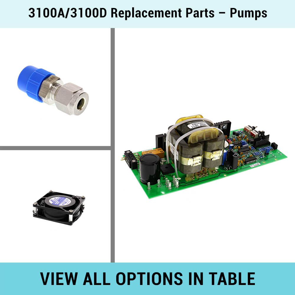 3100A/3100D Replacement Parts - Pumps - Entech Instruments