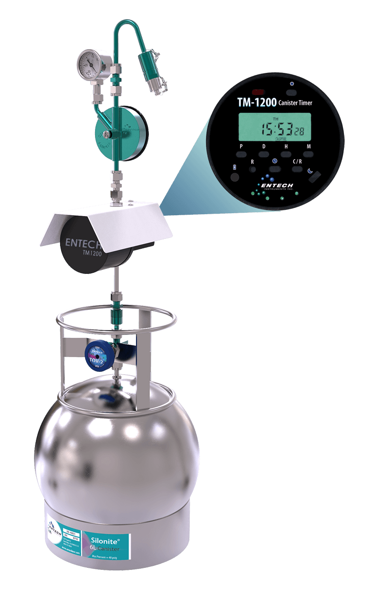 TM1200 Canister Sampling Timer - Entech Instruments