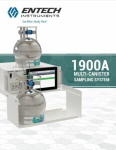 1900A Multi-Canister Sampling System Brochure Download - Entech Instruments