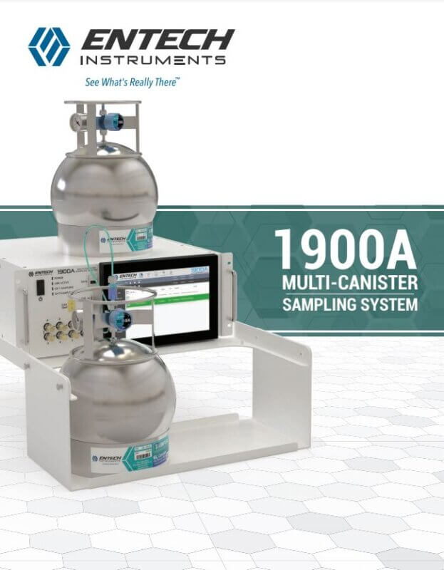 1900A Multi-Canister Sampling System Brochure Download - Entech Instruments