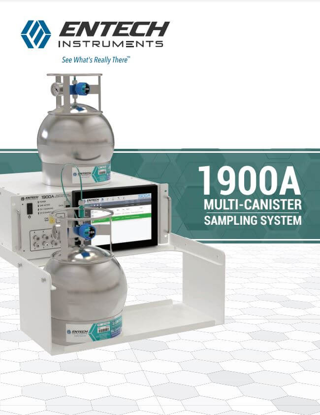 1900A Multi-Canister Sampling System Brochure Download - Entech Instruments