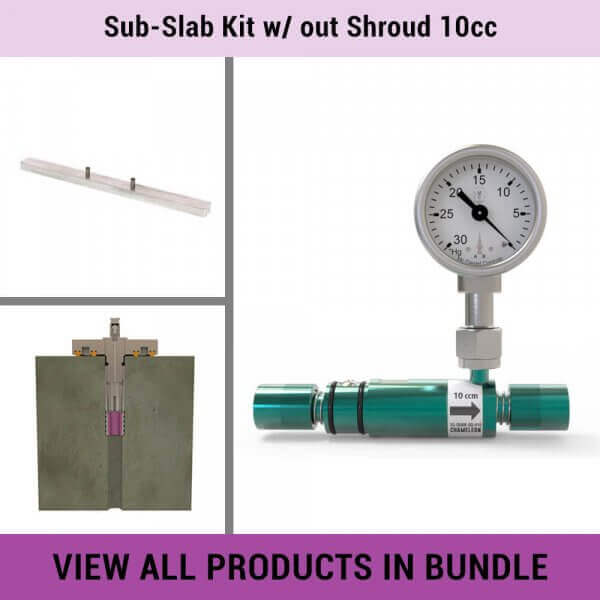 Helium Tracer Gas Shroud Enclosure - Entech Instruments