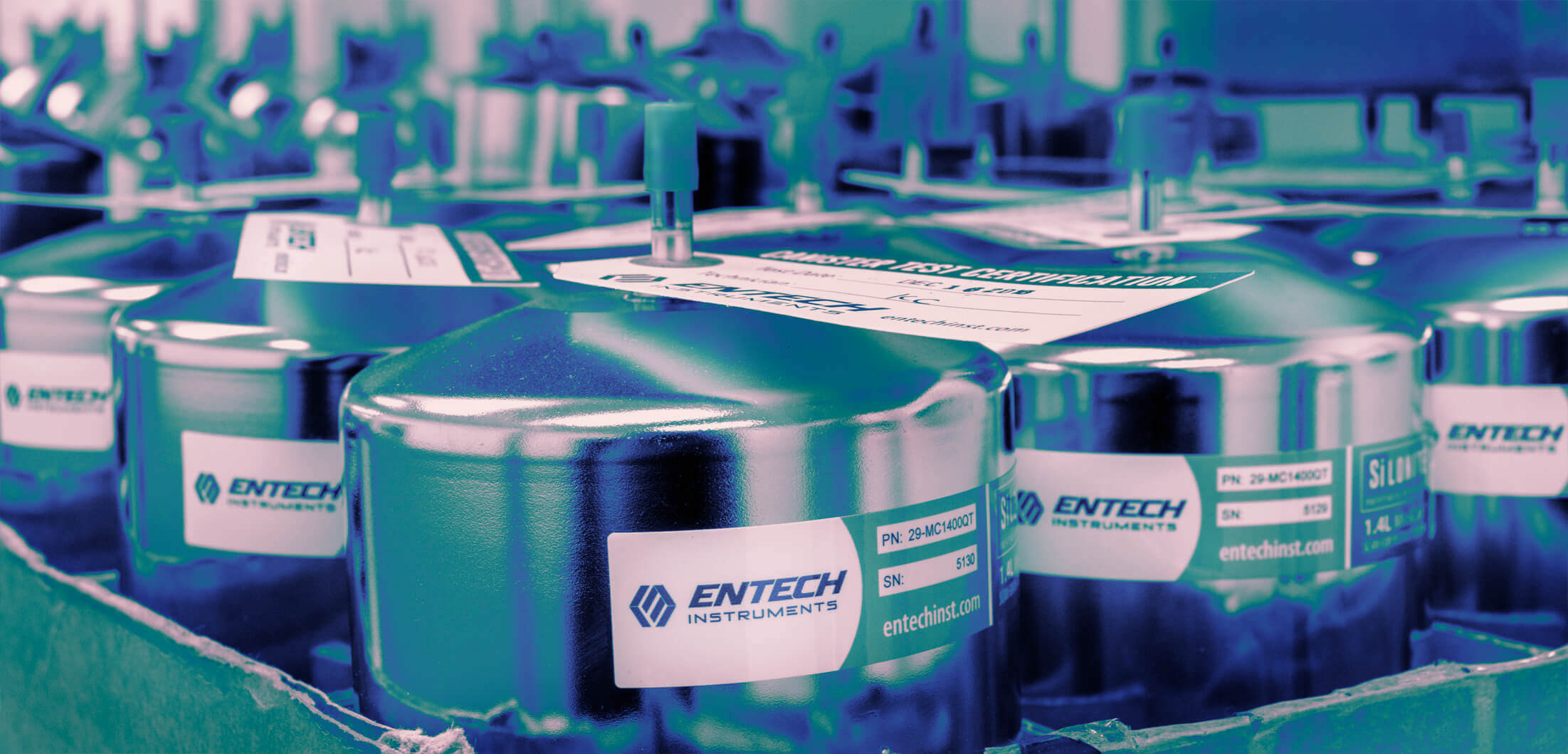 Silonite MiniCans / Mini Canisters - Entech Instruments