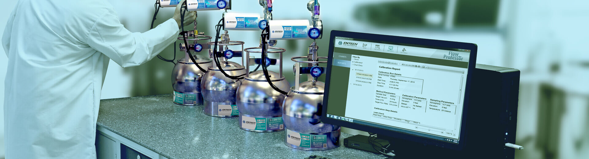 Flow Professor™ Calibration System - Entech Instruments
