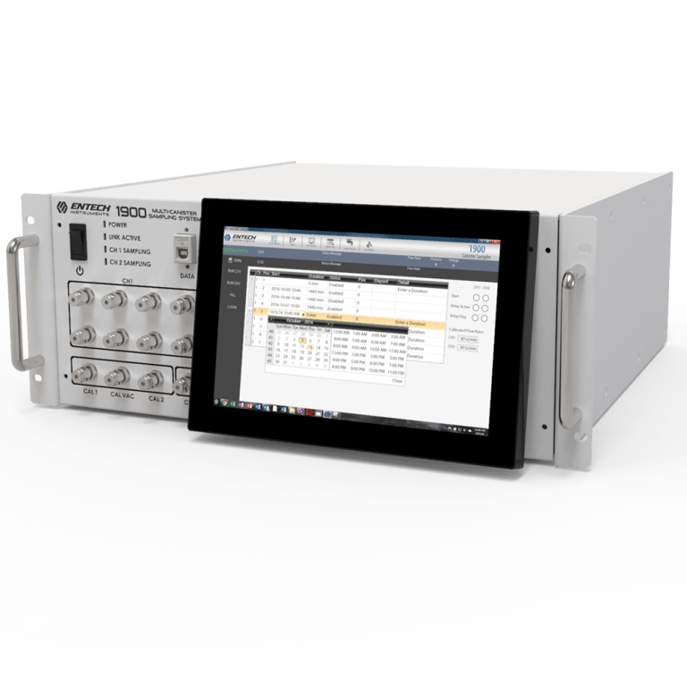 DUAL CHANNEL CANISTER SAMPLING SYSTEM - Entech Instruments