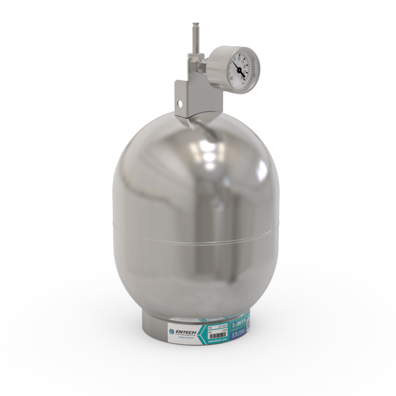 2.7L SC CANISTER w/ MQT & GAUGE - Entech Instruments