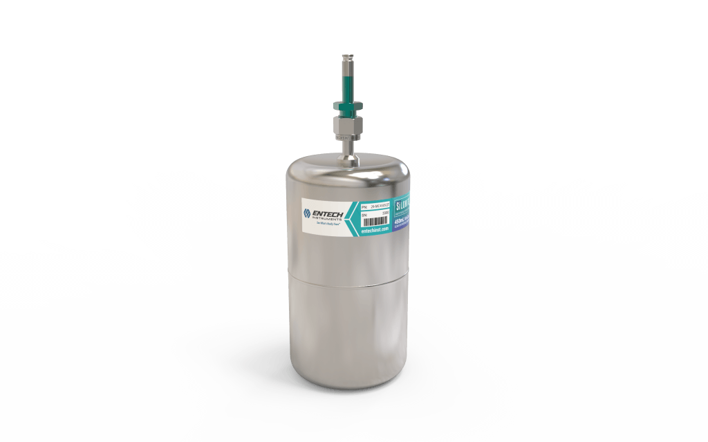 450ml SC MINICAN w/ SC MQT VALVE - Entech Instruments