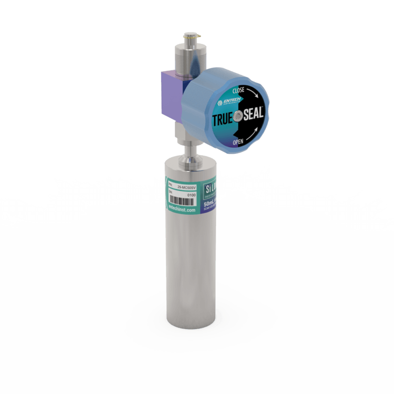 50ml SC CAN w/ SC TRUE SEAL VALVE - Entech Instruments