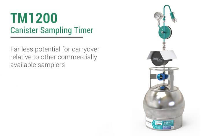 Entech Tool-Free FlowMate Canister Sampling & Analysis Adapters