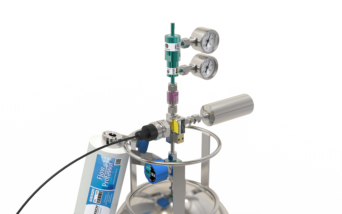 Entech Tool-Free FlowMate Canister Sampling & Analysis Adapters