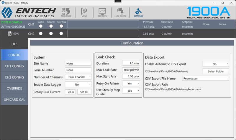 1900A Multi-Canister Sampling System - Entech Instruments