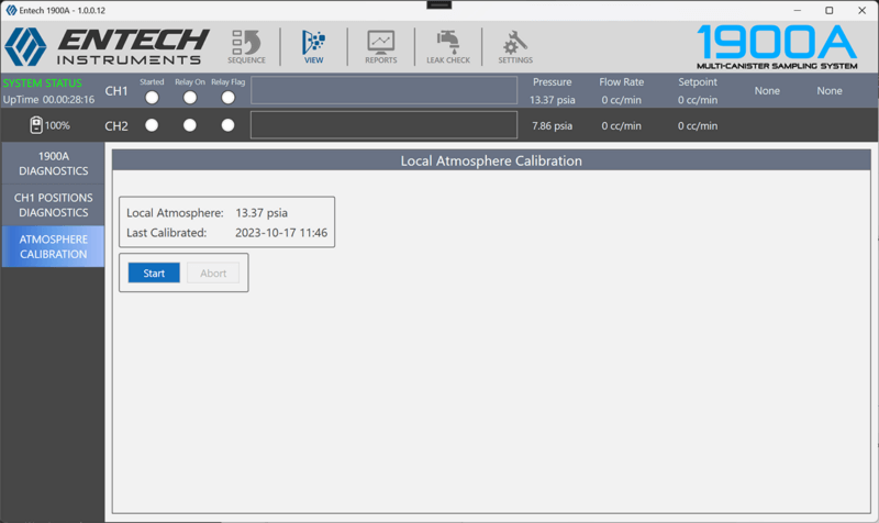 1900A Multi-Canister Sampling System - Entech Instruments