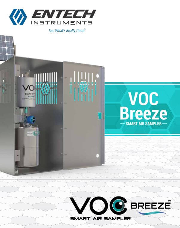 VOC Breeze Smart Air Sampler