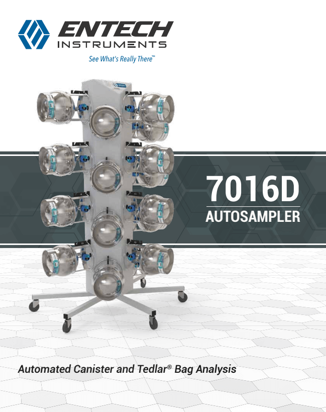 7016D Canister Autosampler - Entech Instruments