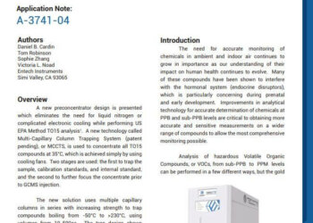 Application Notes, Applets, Chromatograms - Entech Instruments